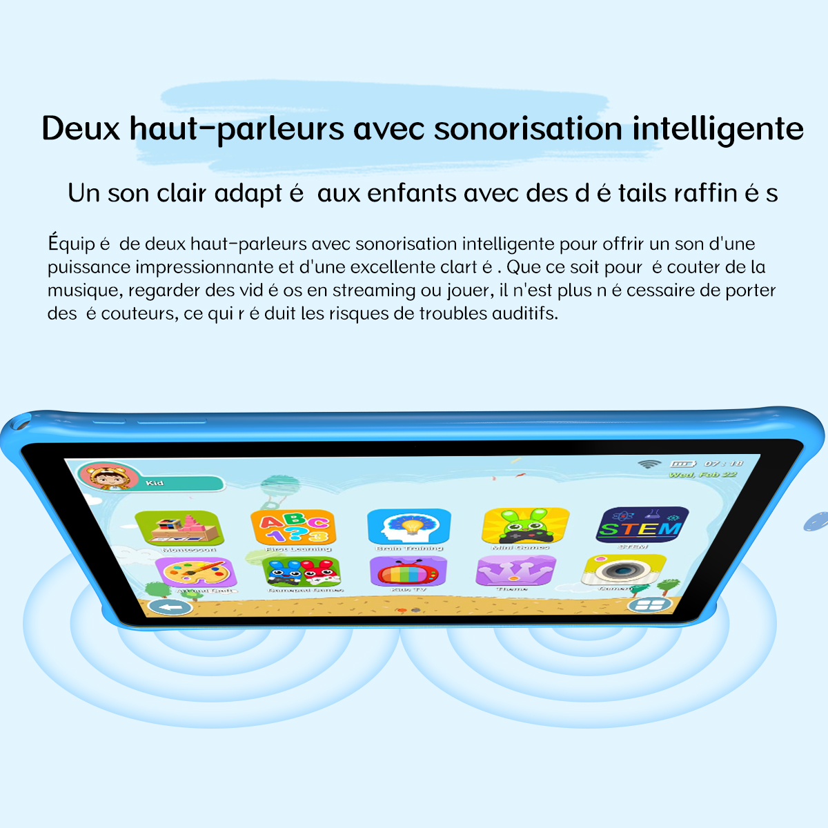 -4€ sur 10.1 tablette BlACKVIEW TAB A7 KIDS PC Android 12 Quad-core 3Go ...